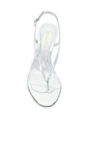 Retrofete Klotilde Slingback Sandal In Metallic