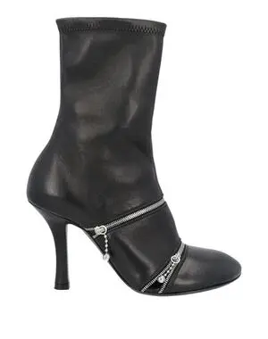 Burberry Ankle Boots Size Leather - Black