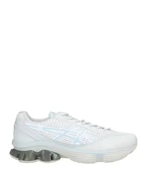Asics Light Textile And Synthetic Material Sneakers - Light Grey