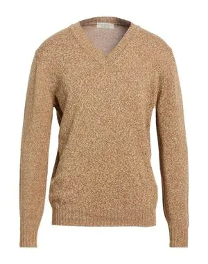 FILIPPO DE LAURENTIIS Sweater Camel Size Cotton