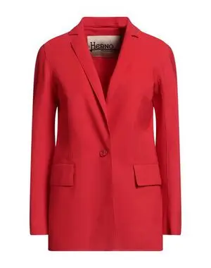 Herno Blazer Size Polyamide, Elastane - Red