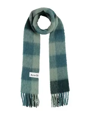 Acne Studios Scarf Emerald Alpaca Wool, Wool, Nylon, Mohair Wool
