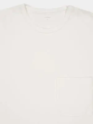 LEMAIRE Light Oversized Cotton T-shirt - Cream