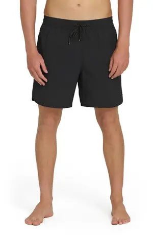 BILLABONG Reform Layback Swim Trunks - Black