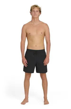 BILLABONG Reform Layback Swim Trunks - Black