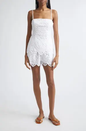 TOCCIN Greer Eyelet Embroidery Camisole
