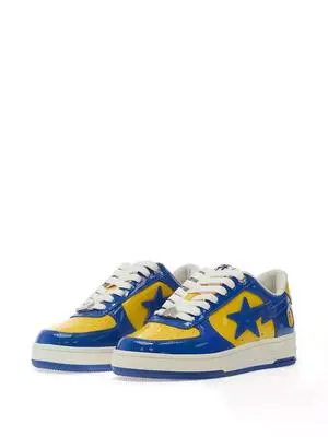A BATHING APE Sta Patent Leather Sneakers
