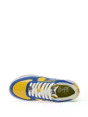 A BATHING APE Sta Patent Leather Sneakers