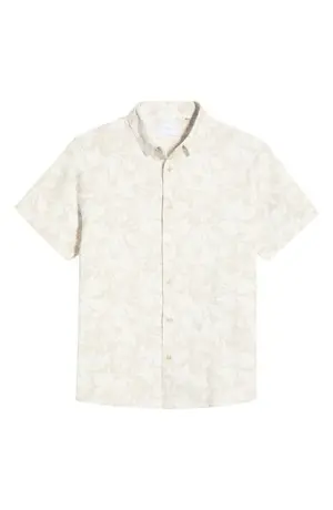 7 Diamonds Silas Short Sleeve Stretch Button-up Shirt