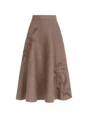 Oscar De La Renta Embroidered Bottoms For Women