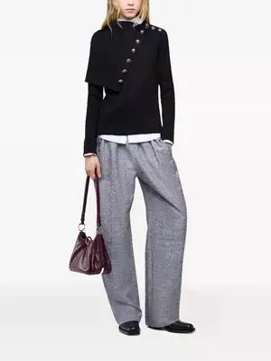 Rabanne Asymmetrical Sailor-collar Sweater