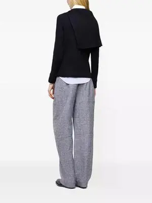Rabanne Asymmetrical Sailor-collar Sweater