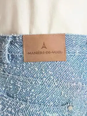 Manière De Voir Arnault Bouclé Relaxed-fit Jeans - Blue