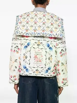 Barbour X Farm Rio Azelia Quilted Jacket