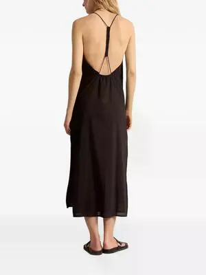 Mare Di Latte Midi Abbie Open-back Dress