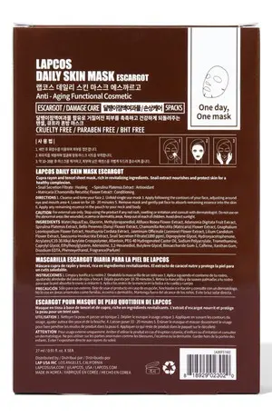 LAPCOS Escargot Damage Care Sheet Mask