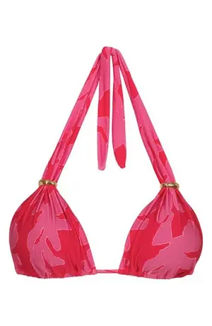 VIX PAULA HERMANNY Bia Triangle Bikini Top