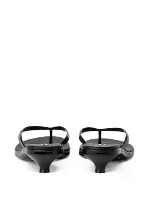 Karl Lagerfeld Jelly Heeled Sandals