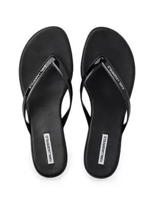 Karl Lagerfeld Jelly Heeled Sandals