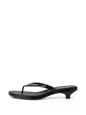 Karl Lagerfeld Jelly Heeled Sandals