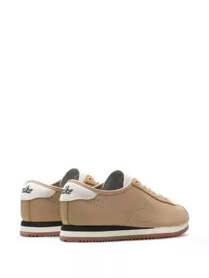 Nike Cortez Perforated-logo Leather Sneakers