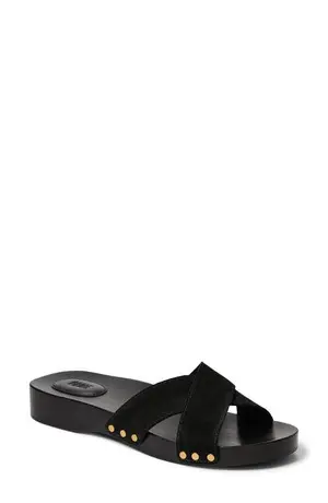 Paige Inez Slide Sandal - Black
