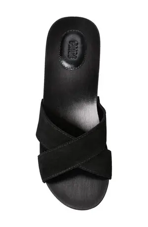 Paige Inez Slide Sandal - Black