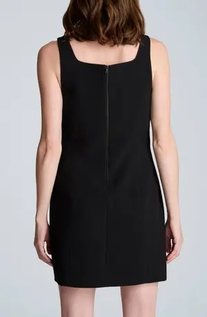 KENNETH COLE Sculpted Sleeveless Minidress - Black