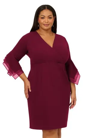 Adrianna Papell Crepe Dress