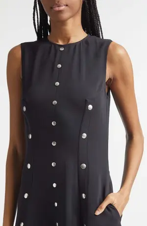 Stella McCartney Snapped Handkerchief Hem Dress