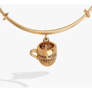 ALEX AND ANI Margarita Charm Bangle - Silver