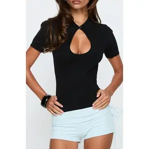 Princess Polly Keyhole Collared Top