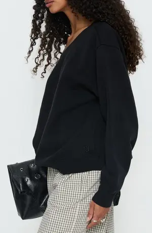 Princess Polly Wellness One-shoulder Sweatshirt