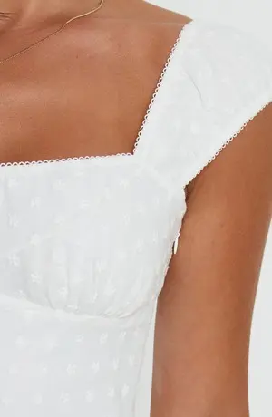 Princess Polly Seyani Eyelet Minidress