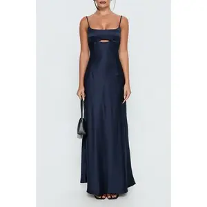Princess Polly Powell Sleeveless Satin Gown