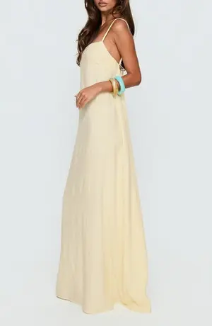 Princess Polly Solie Tie Back Maxi Dress