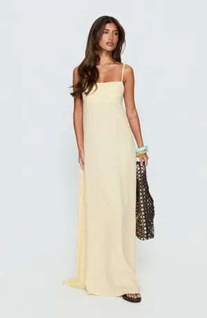 Princess Polly Solie Tie Back Maxi Dress