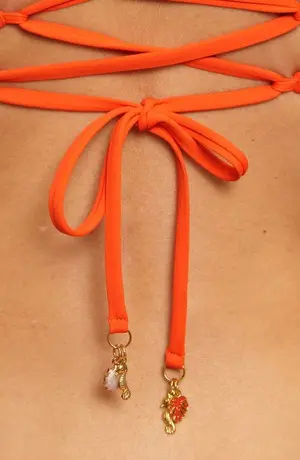 BECCA By Rebecca Virtue Janice' High Neck Halter Bikini Top