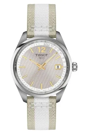 TISSOT Pr 100 Cycling Edition Stainless Steel And Textile Watch