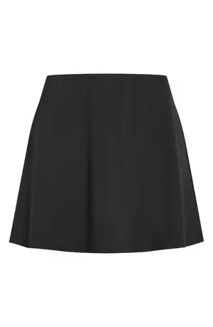 City Chic Peyton A-line Stretch Ponte Mini Skirt