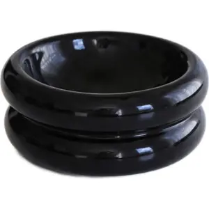 CATENARY Onyx Halo Cat Bowl - Black