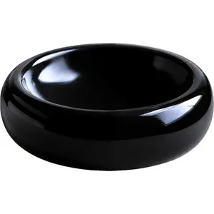 CATENARY Onyx Halo Cat Bowl - Black