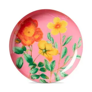 TAG Flower Metal Trinket Dish Iron Everyday