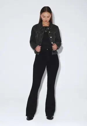 DR. DENIM Moxy High Flare Jeans