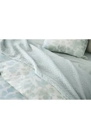 COYUCHI Camellia Organic Cotton Sateen Duvet Cover