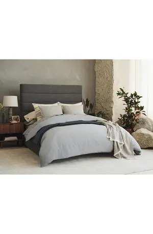 COYUCHI Organic Crinkled Percale™ Duvet Cover