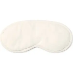 COYUCHI Cloud Soft Organic Cotton Sateen Eye Mask Undyed