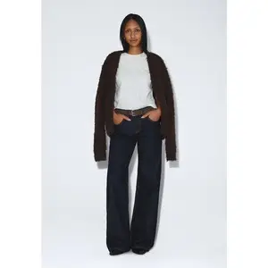 DR. DENIM Rhue Low Wide Jeans - Stream Rinse