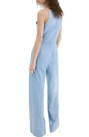 Mango Denim Jumpsuit