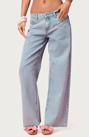Edikted Mid Rise Jeans For Women